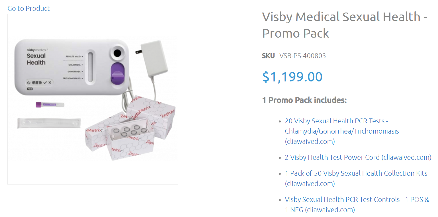 资讯：Visby推出性病居家自测分子POCT 产品FDA 获批！ - 微流控信息网